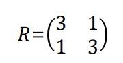 Solved Covariance matrix. It was given as follows. Find the | Chegg.com