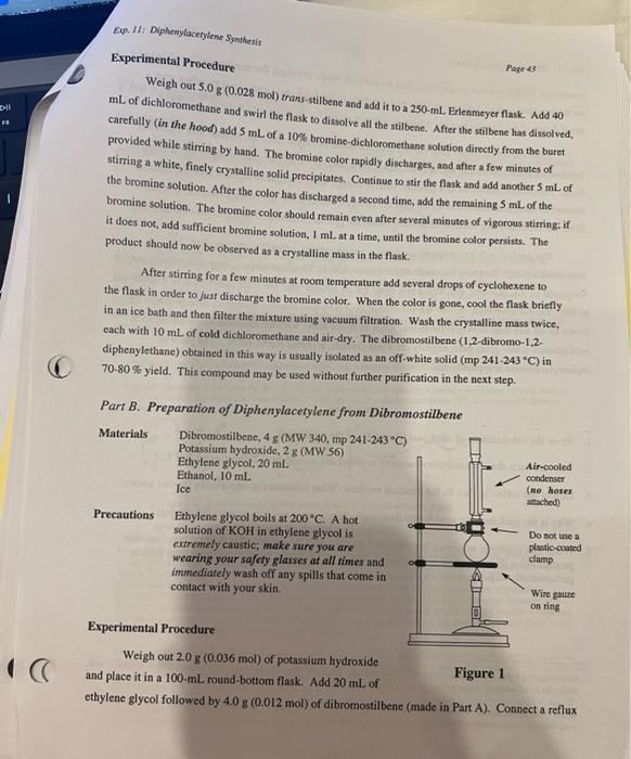 Solved Introduction: In a two step synthesis, | Chegg.com