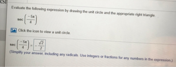 Solved Evaluate the following expression by drawing the unit | Chegg.com