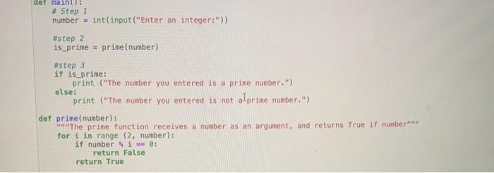 Solved A prime number is a number that is only evenly | Chegg.com