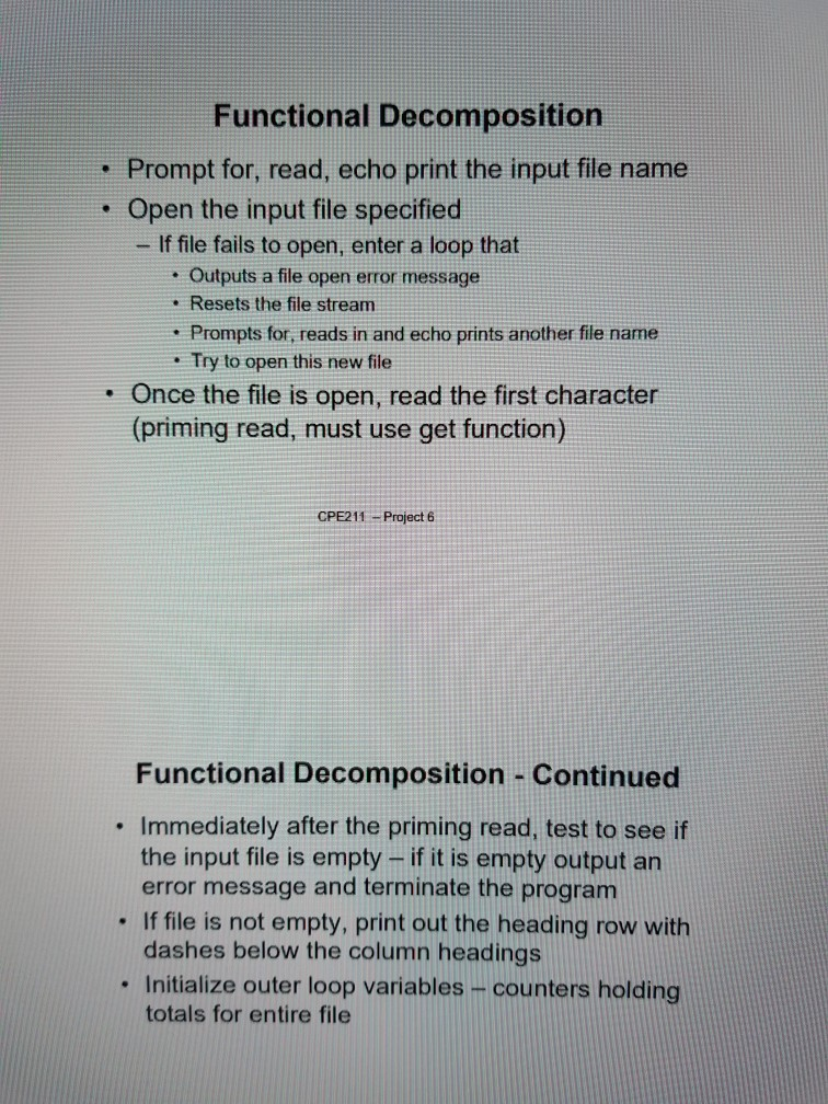 Solved . Use a priming read to read the first character of | Chegg.com