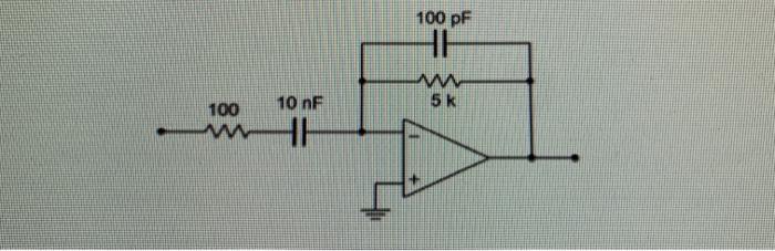 Solved Sketch the output waveform for the differentiator | Chegg.com