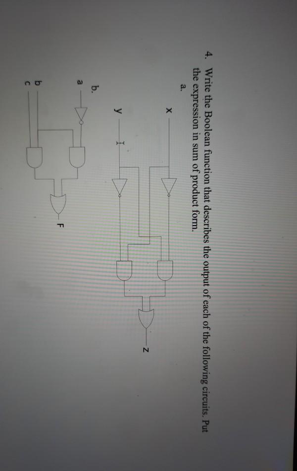 Solved 1. How many literals are in each of the following | Chegg.com