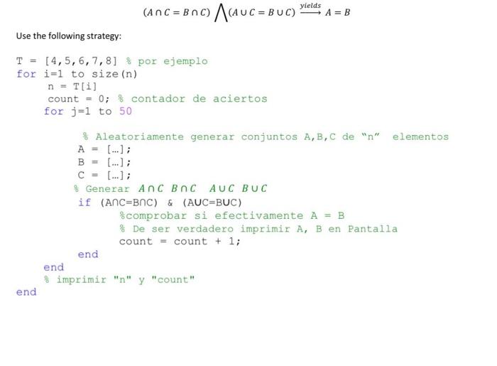 Solved yields (ANC = BOC)/(AUC = BUC) A = B Use the | Chegg.com