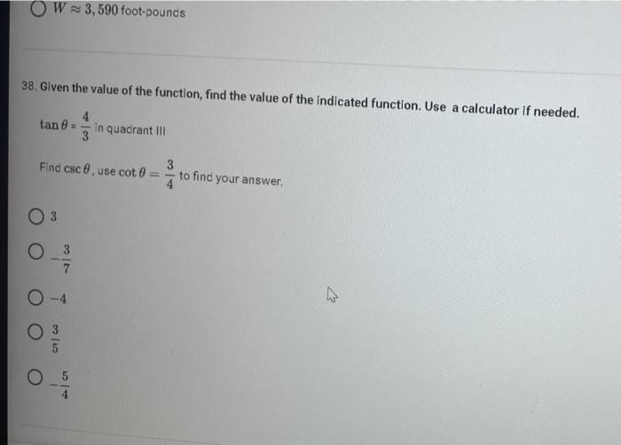 Solved Calculate the value to the nearest tenth using the | Chegg.com