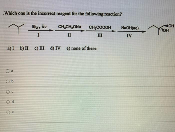 Solved What is the major product of this reaction sequence? | Chegg.com