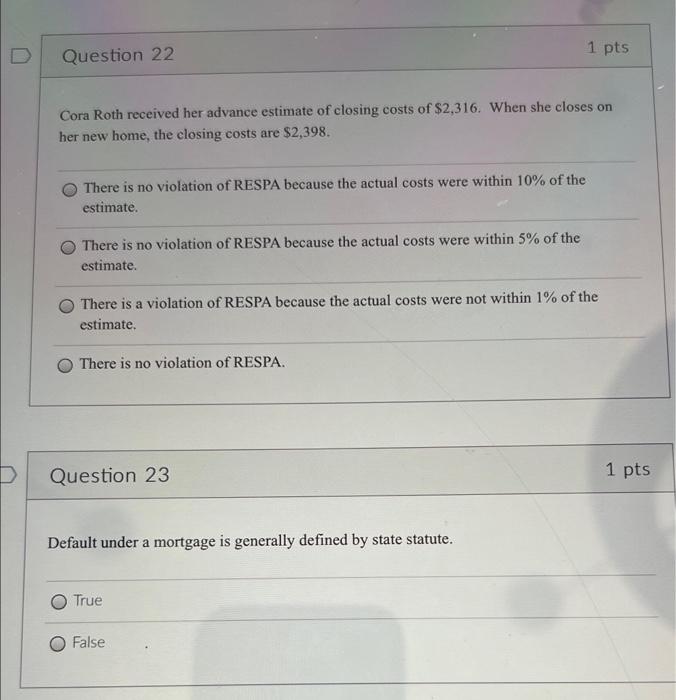 Solved 1 pts Question 22 Cora Roth received her advance | Chegg.com