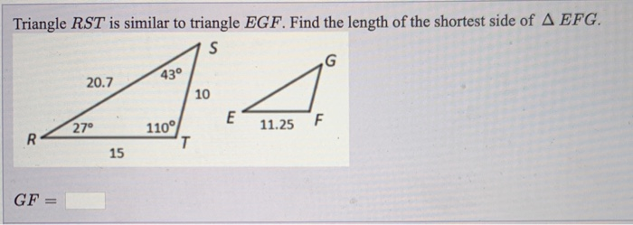 Solved These two triangles are SIMILAR. Solve for x. x + 2 x | Chegg.com