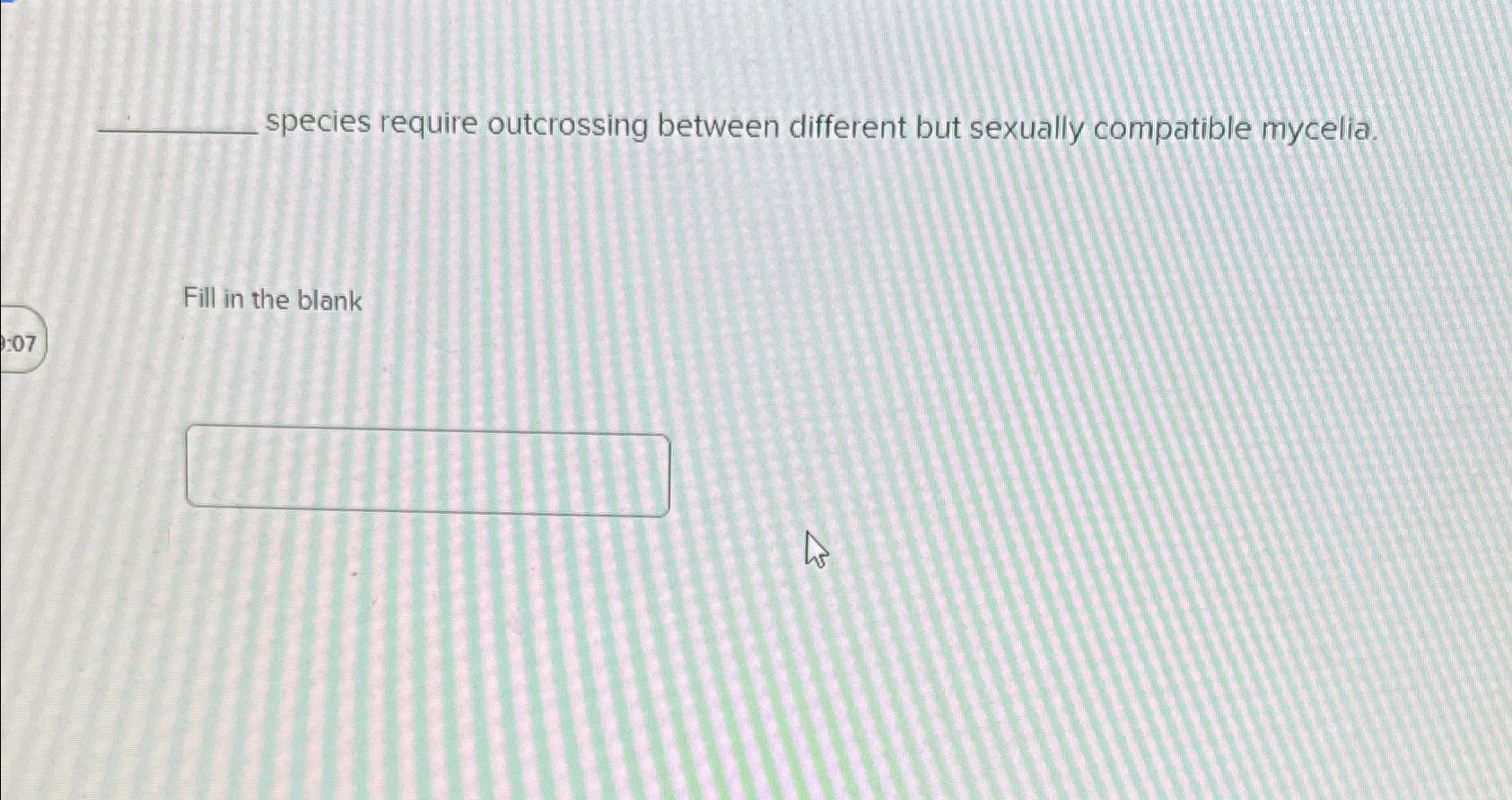Solved species require outcrossing between different but | Chegg.com