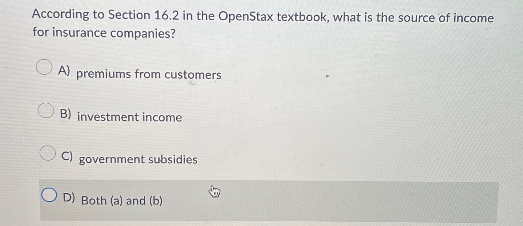 Solved According to Section 16.2 ﻿in the OpenStax textbook, | Chegg.com