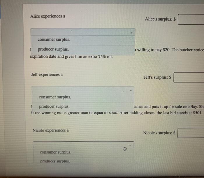 Solved For each scenario, decide whether it creates a | Chegg.com