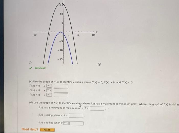 Solved Consider the following. f(x)=15−2x−x2 (a) Find f′(x). | Chegg.com