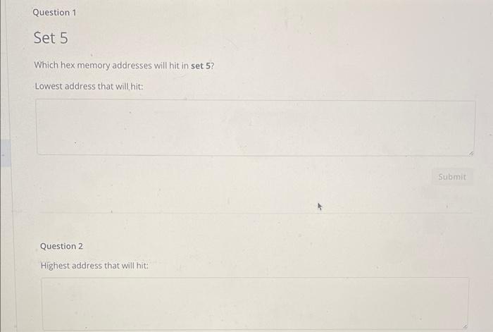 Solved Given the following cache: 2-way set-associative | Chegg.com