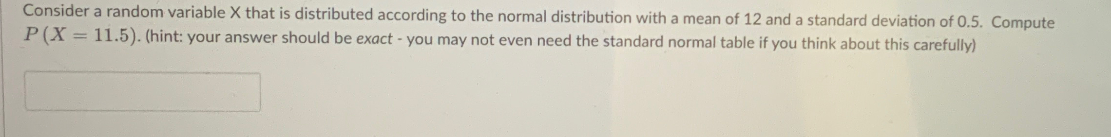 Solved Consider a random variable x ﻿that is distributed | Chegg.com
