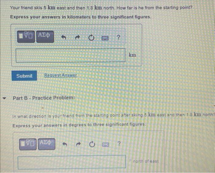 Solved In this problem we will use graphical vector addition | Chegg.com