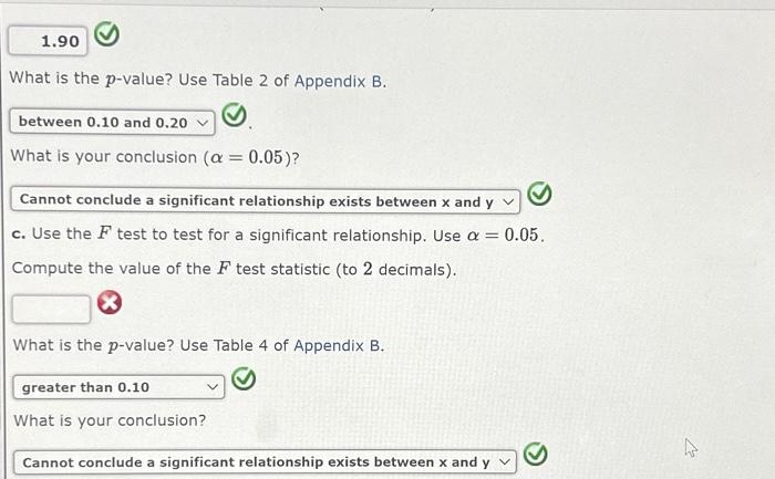 Solved Given are five observations for two variables, x and | Chegg.com