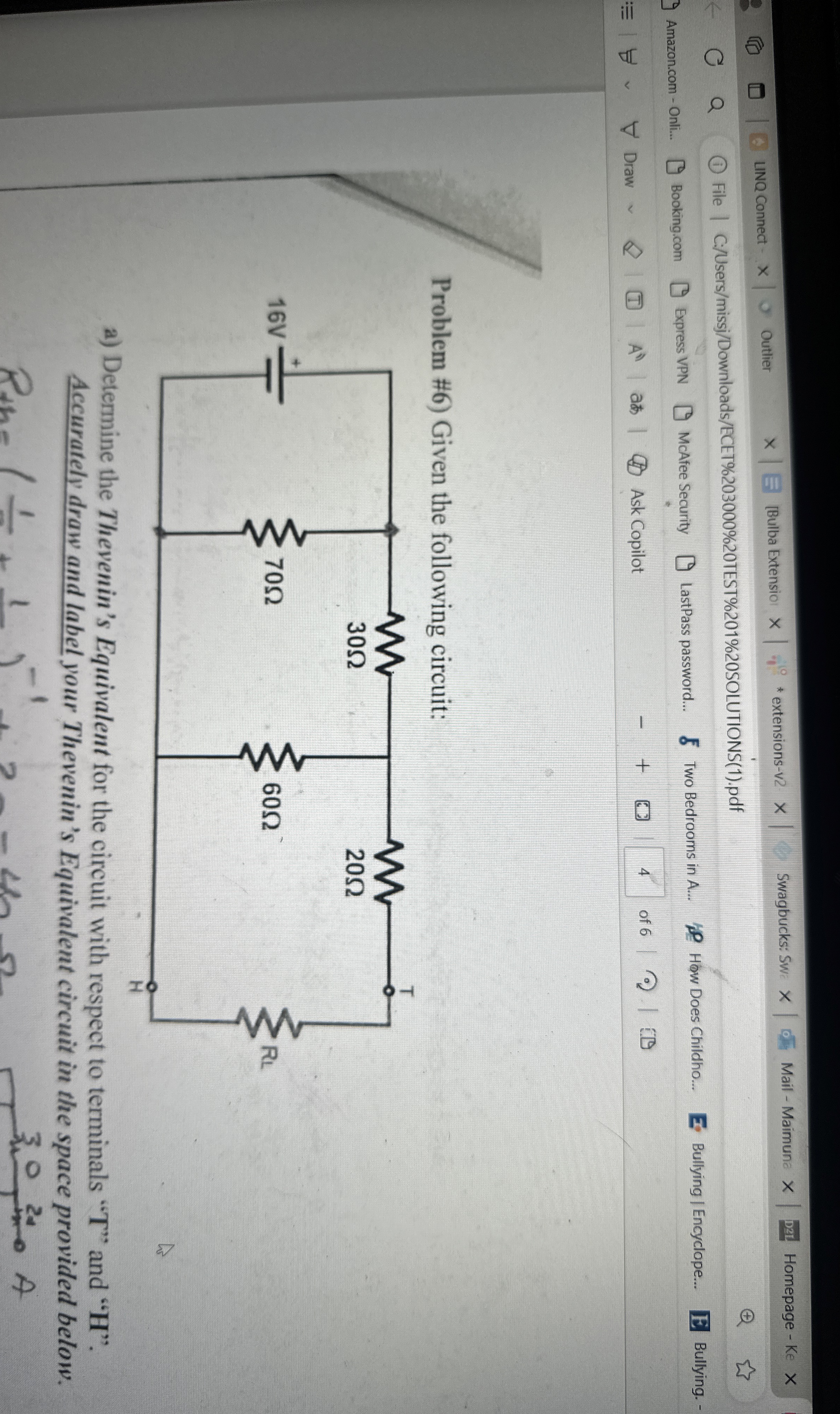 Solved LINQ ConnectOutlier[Bulba ExtensioSwagbucks: SwaMail | Chegg.com