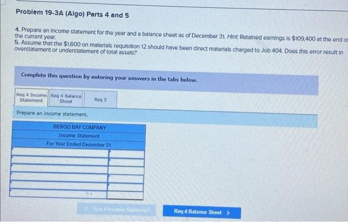 Solved Required Information Problem 19-3A (Algo) Computing | Chegg.com