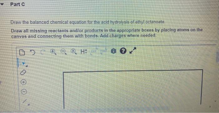Solved Draw the balanced chemical equation for the acid | Chegg.com