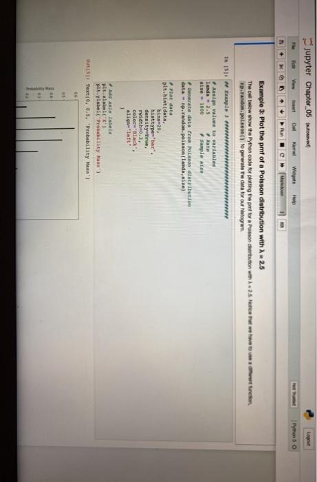 Solved Lagu jupyter Chapter 05 women Owl Widgets Python Run | Chegg.com