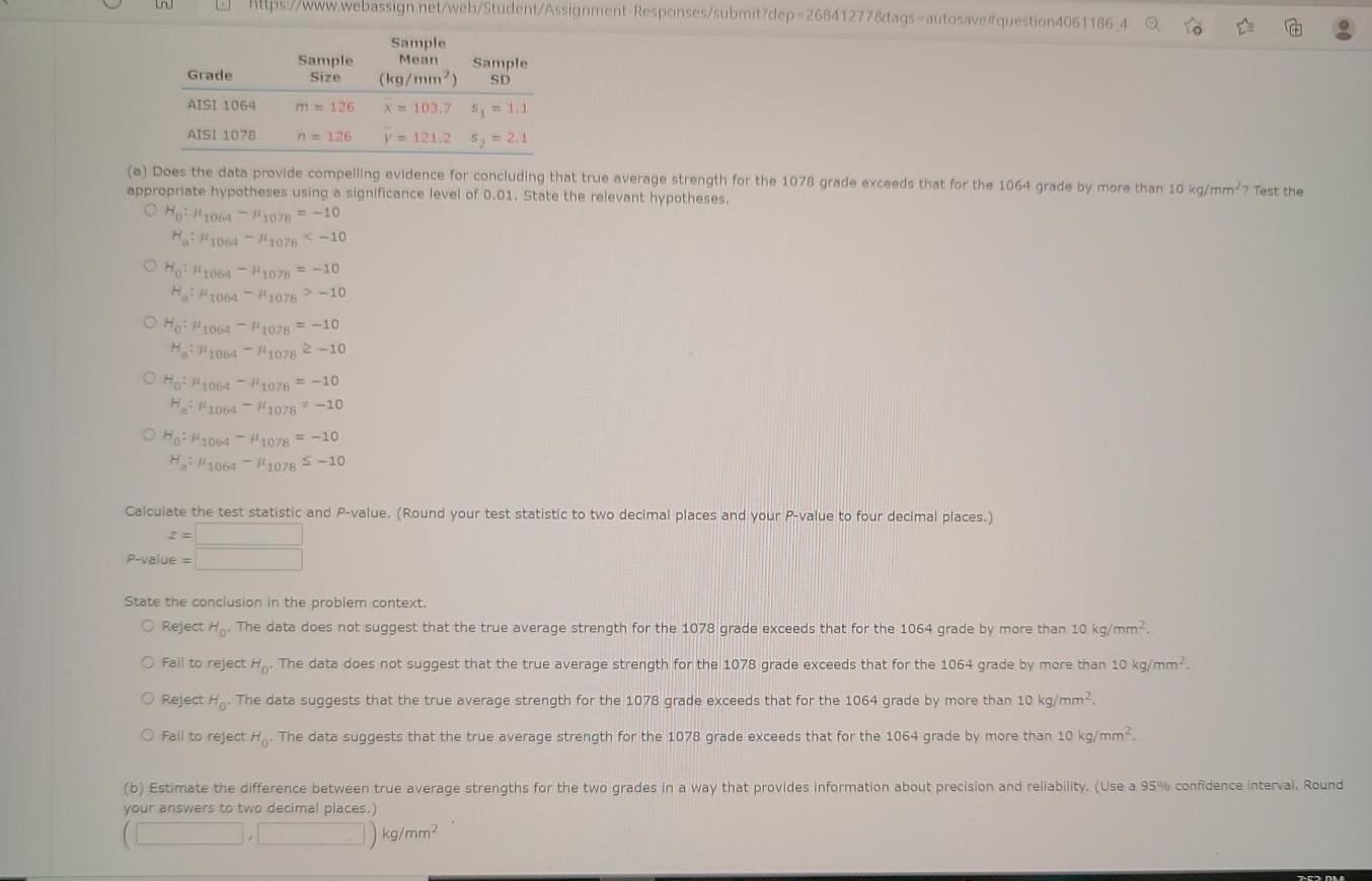 Solved un https://www.webassign.net/web/Student Assignment | Chegg.com