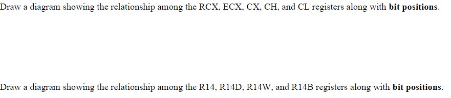 Draw a diagram showing the relationship among the | Chegg.com
