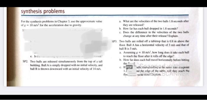Solved For the synthesis problems in Chapter 3 , use the | Chegg.com