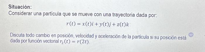 Solved Consider a particle that moves with a trajectory | Chegg.com
