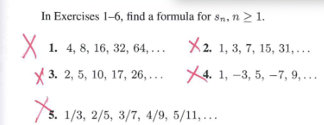 Solved For Exercises 7-12, ﻿find the first five terms of the | Chegg.com