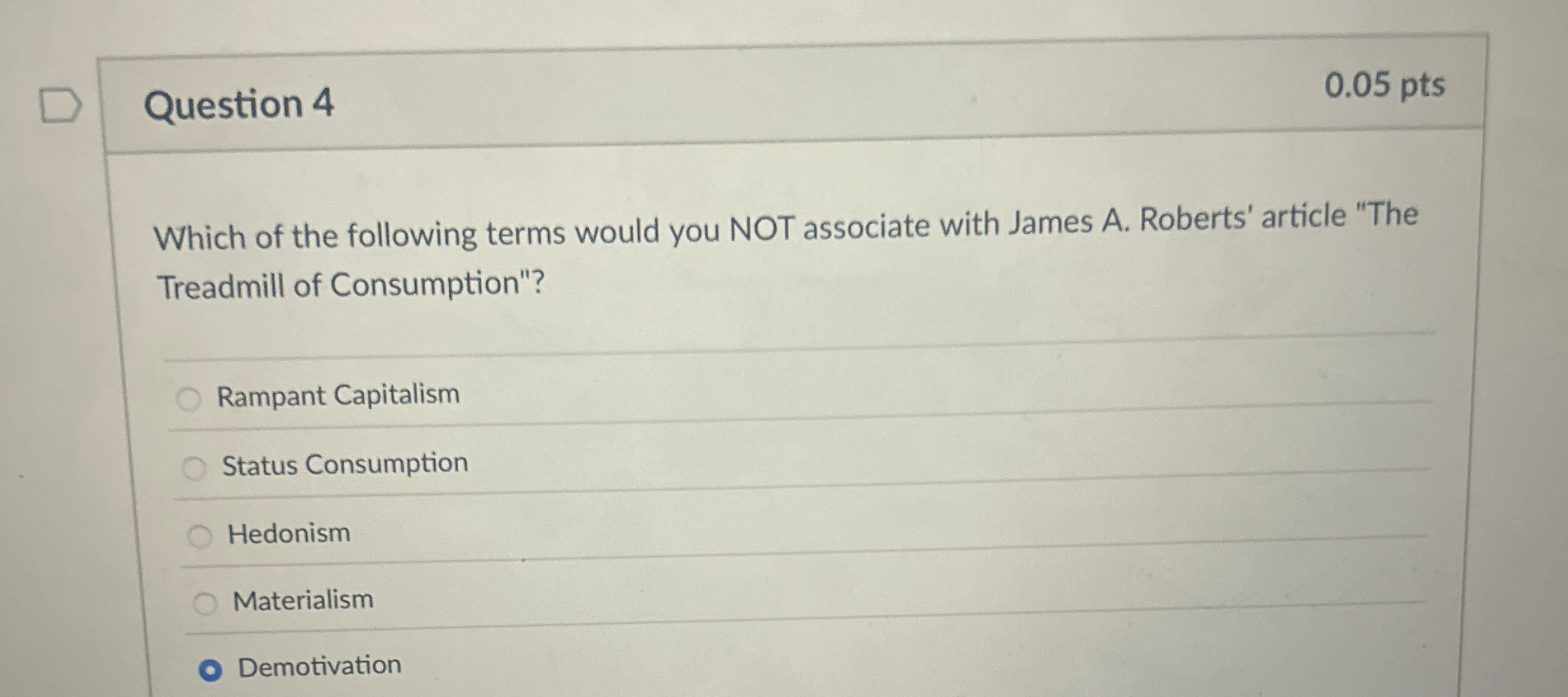 Solved Question 4Which of the following terms would you NOT | Chegg.com