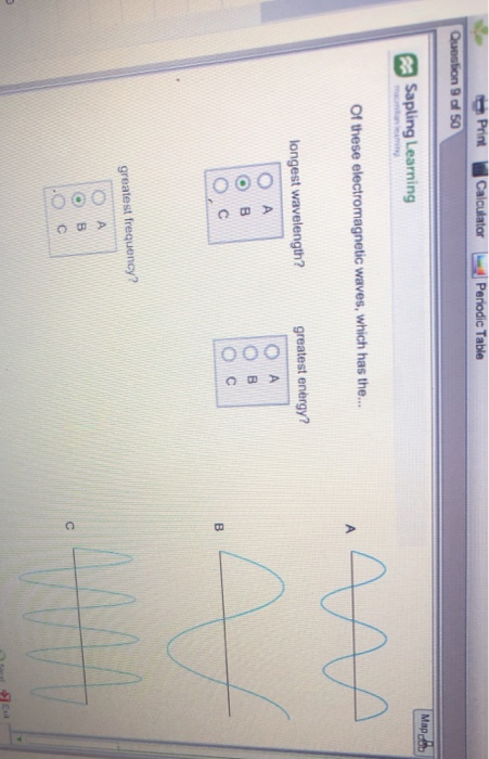 Solved: Calculator Periodic Table Print Question 9 Of 50 M... | Chegg.com Solved: Calculator Periodic Table Print Question 9 Of 50 M... | Chegg.com