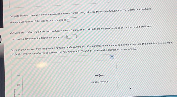 Solved Calculate the total revenue if the firm produces | Chegg.com Solved Calculate the total revenue if the firm produces | Chegg.com