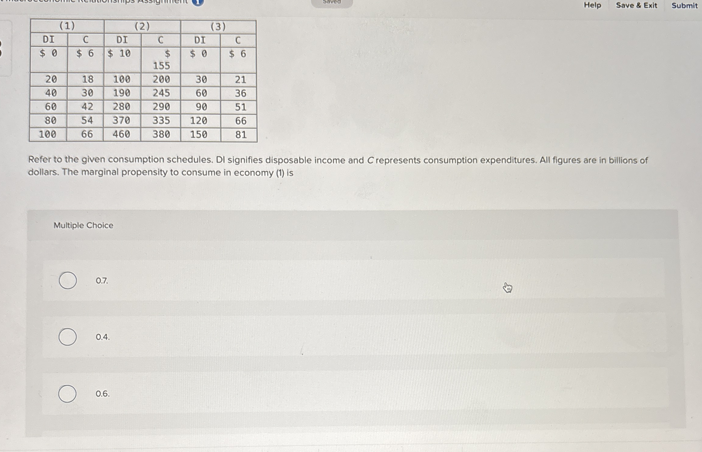 Solved HelpSave & | Chegg.com
