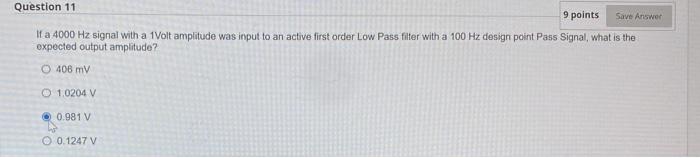 Solved Given the design point Pass Signal for a passive | Chegg.com