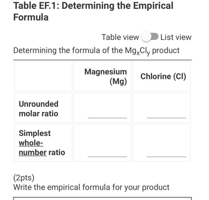 Solved (14pts) Calculations Complete the following | Chegg.com