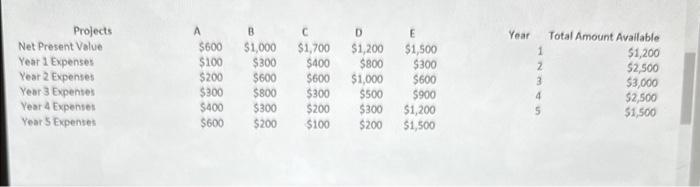 Solved Suppose you are trying to maximize NPV (net present | Chegg.com
