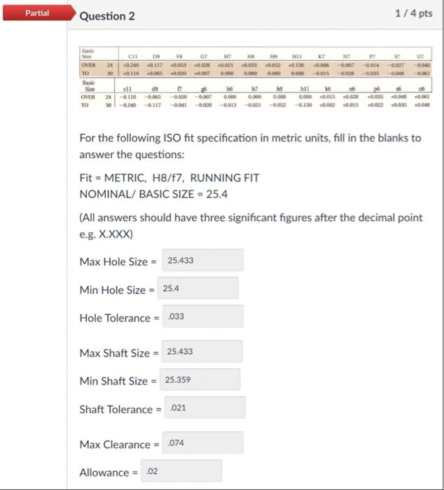 Solved Dimension the following hole and shaft using Basic | Chegg.com