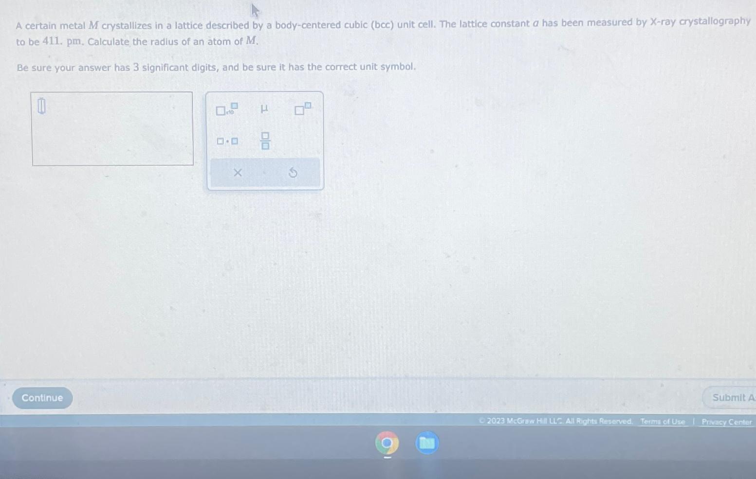 Solved A Certain Metal M ﻿crystallizes In A Lattice