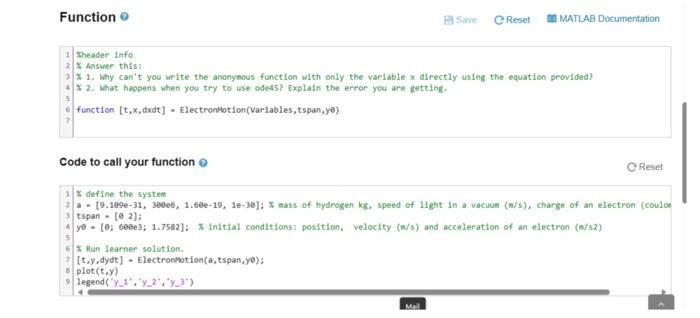 Solved 6.1 Third order linear differential equation: | Chegg.com