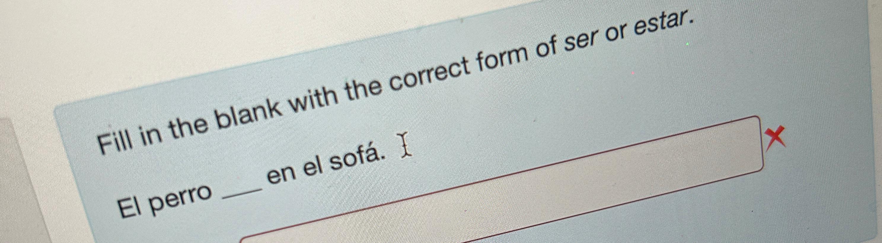 Solved Fill in the blank with the correct form of ser or | Chegg.com
