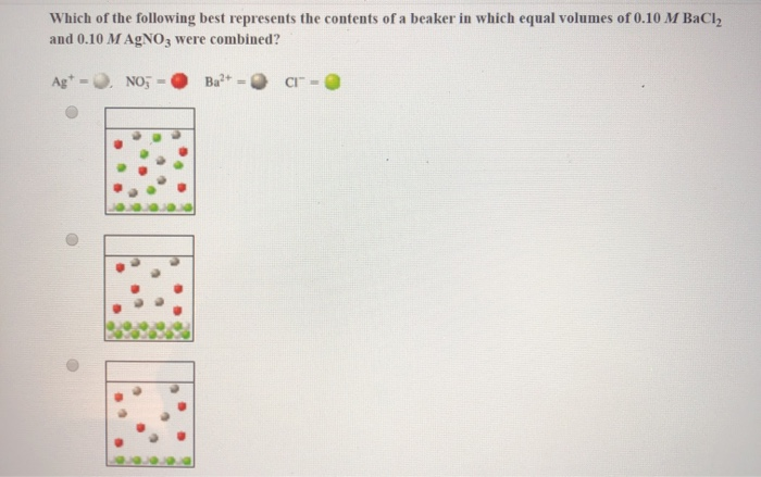 Solved Which of the following best represents the contents | Chegg.com