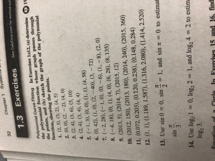 Solved Chapter 1 Systems See CalcChat.com for worked on 13. | Chegg.com