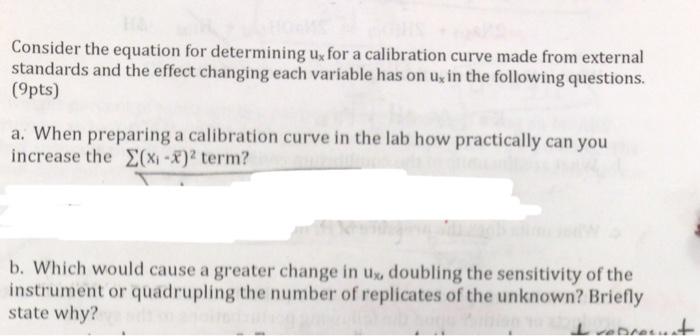 Solved Consider the equation for determining ux for a | Chegg.com