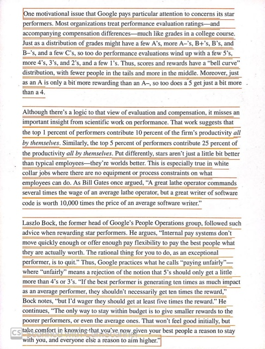 Solved Course Learning Outcomes-Covered1Demonstrate a clear | Chegg.com