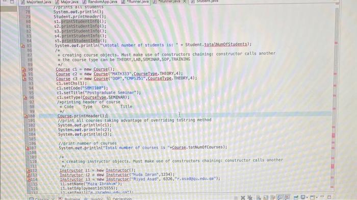 Solved public static void main (Stringfil args) \& fiprint | Chegg.com