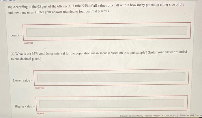 Solved The National Assessment of Educational Progress | Chegg.com