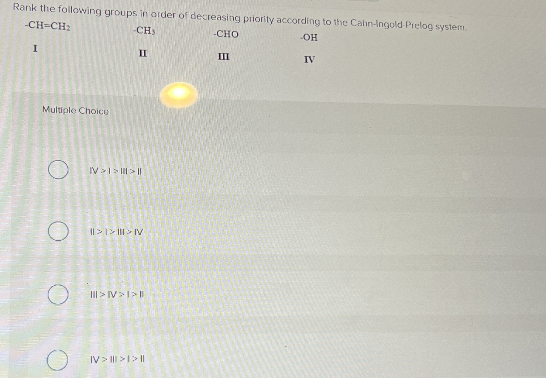 Solved Rank the following groups in order of decreasing | Chegg.com