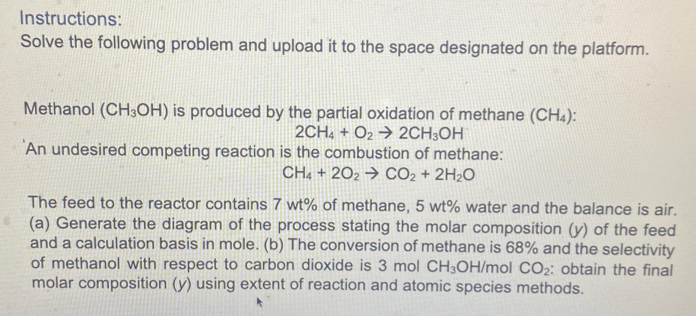 Solved Instructions:Solve the following problem and upload | Chegg.com