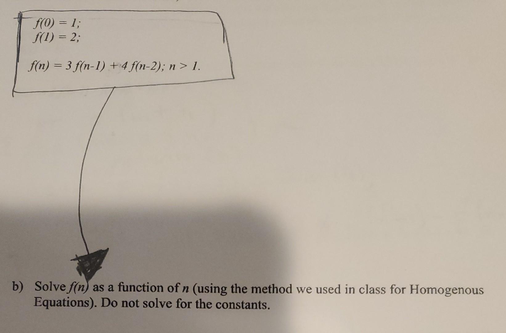 Solved Need asap. Use above function to solve question b. | Chegg.com