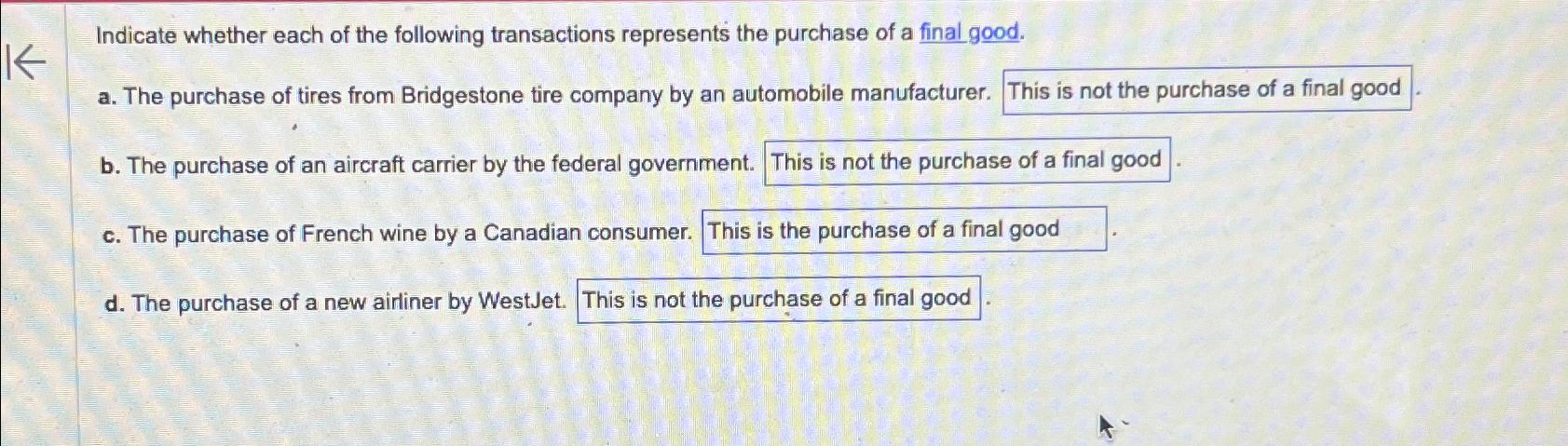 Solved Indicate whether each of the following transactions | Chegg.com
